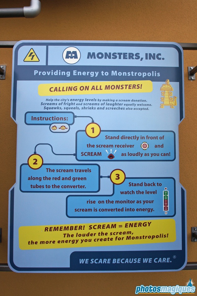 Monsters Inc. Scream Monitors – Photos Magiques