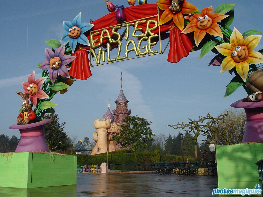 Easter Village in Fantasyland – Photos Magiques